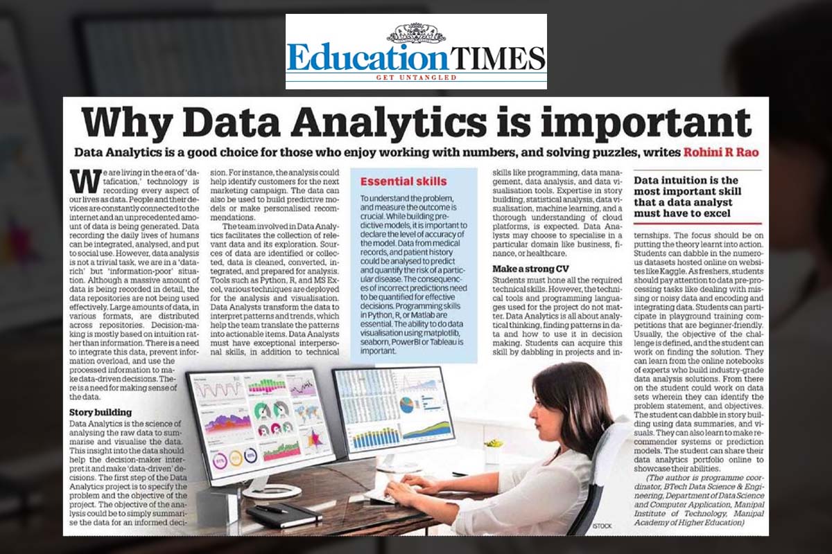 Author Article On The Importance Of Data And Analytics
