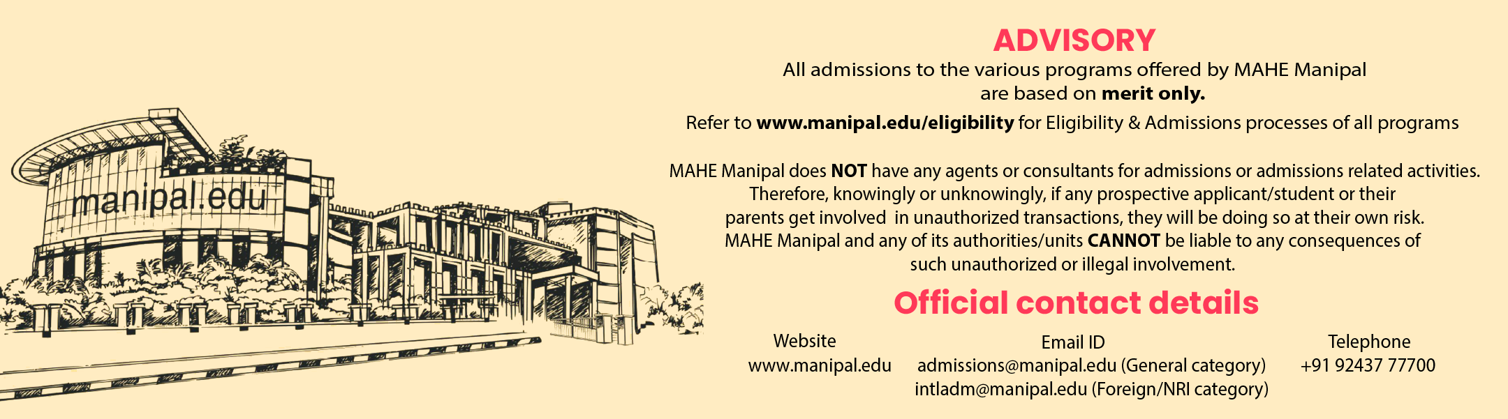 MAHE - Manipal Academy of Higher Education, Admissions open for 2024 ...