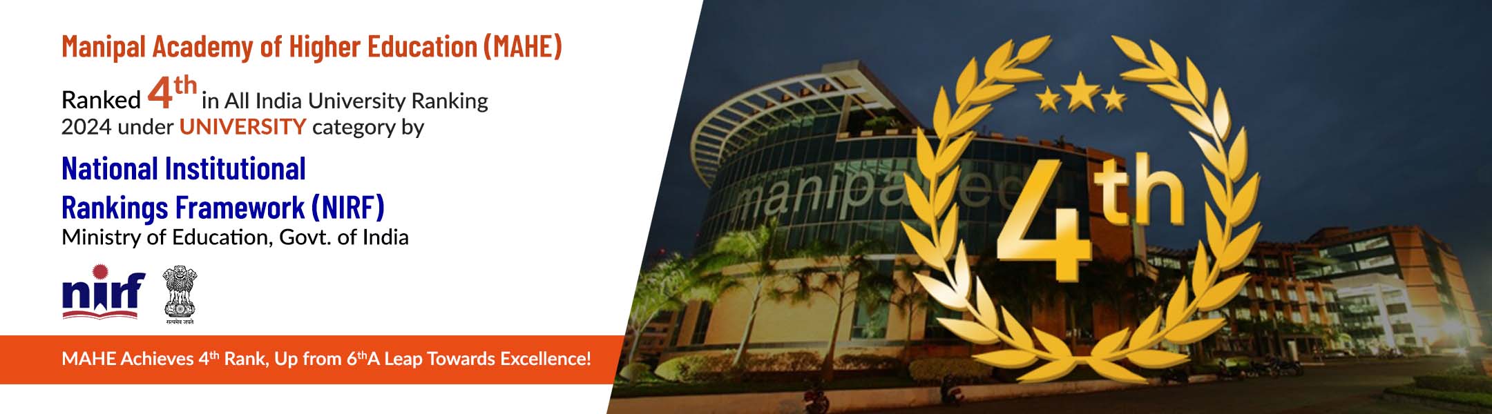 MAHE - Manipal Academy of Higher Education, Admissions open for 2024 ...