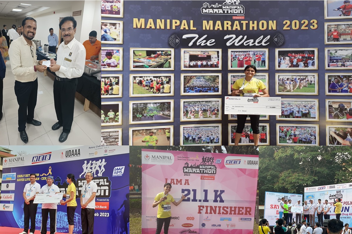 MCOPS’s feat at Manipal Marathon 2023
