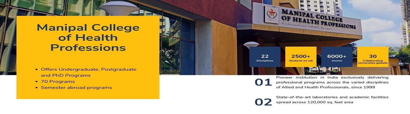 Allied Health Science Courses in BSc, MSc & MPhil at Manipal College of ...