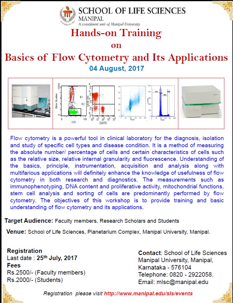 Hands-on Training in Flow Cytometry